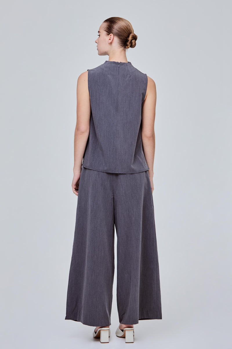 Cowl Neck Sleeveless Top – SANS & SANS Malaysia