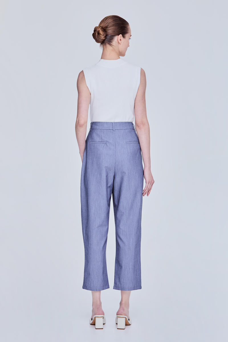 Pleats Detailed Peg Leg Pants – SANS & SANS Malaysia