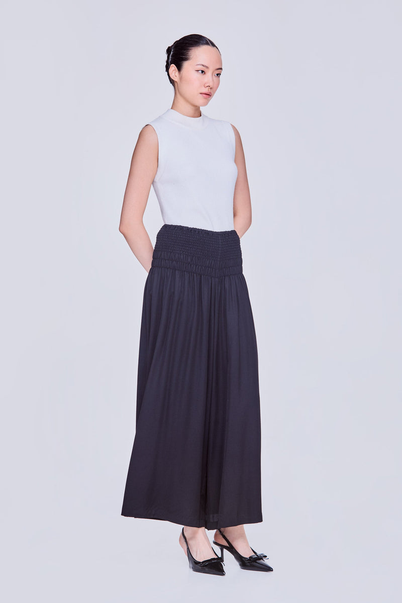 Smocking Detailed Culottes – SANS & SANS Malaysia