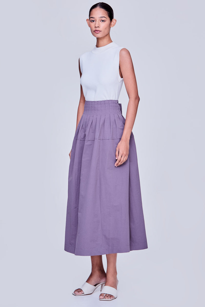 Smocking Detailed Volume Skirt – SANS & SANS Malaysia