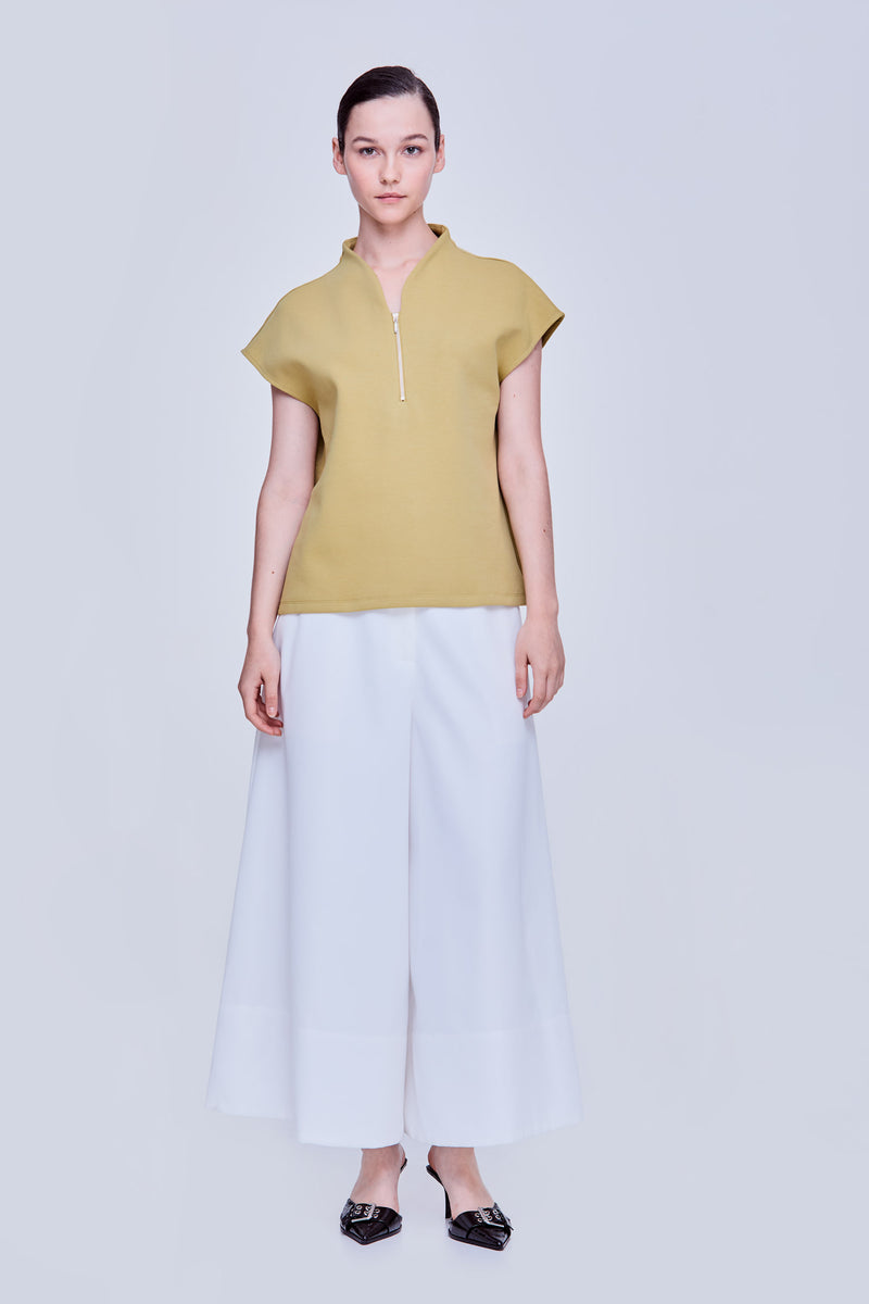Zip Detailed Jersey Top – SANS & SANS Malaysia